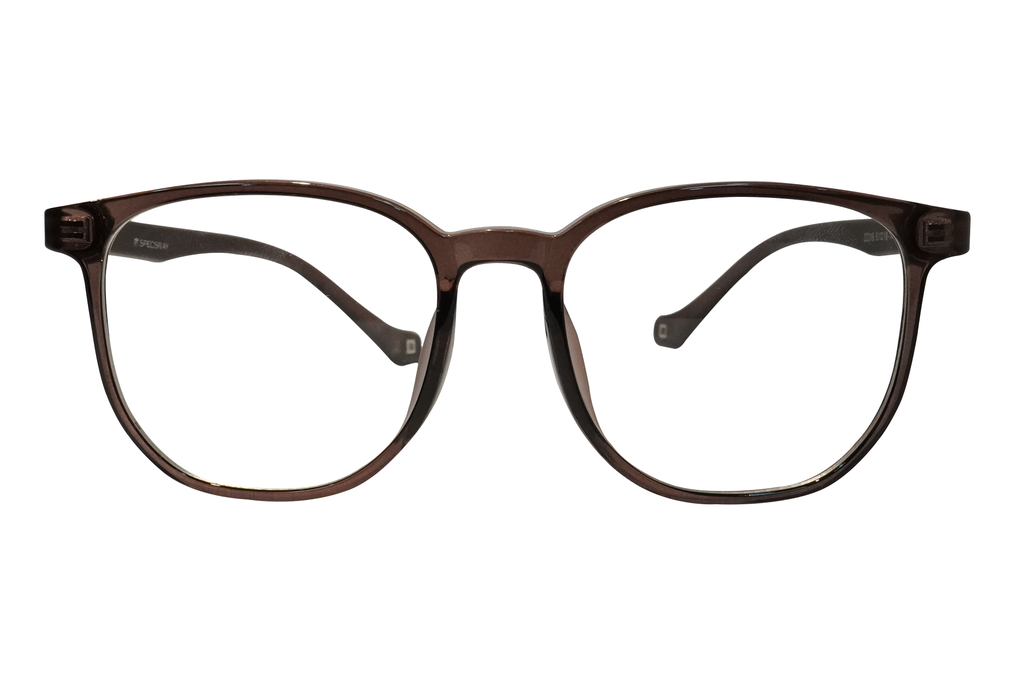 Buy Black Hexagon Full Rim TR Sheet Eyeglasses Online at SpecsRay.com